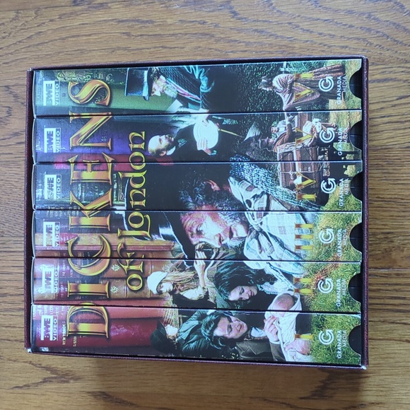Granada Media | Media | Vintage Vhs Tapes Set Dickens Of London The ...